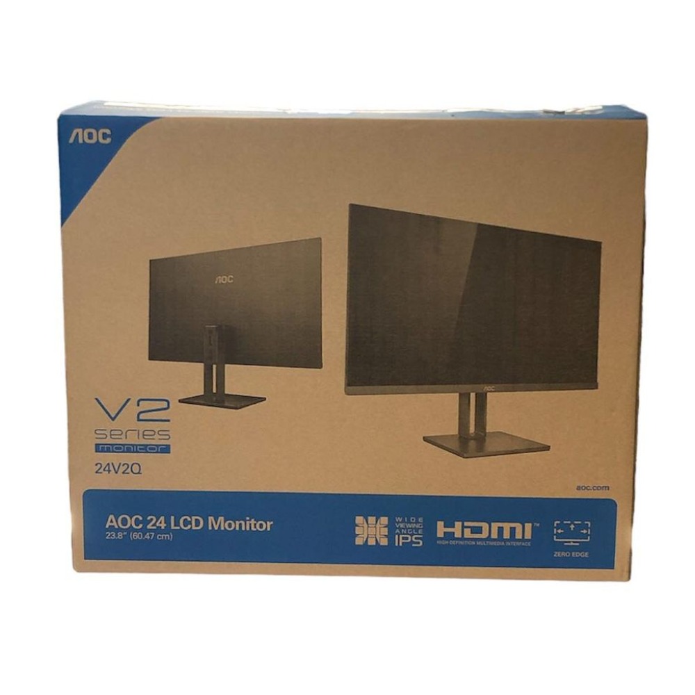 24V2Q AOC 24" LCD Monitor - Own4Less